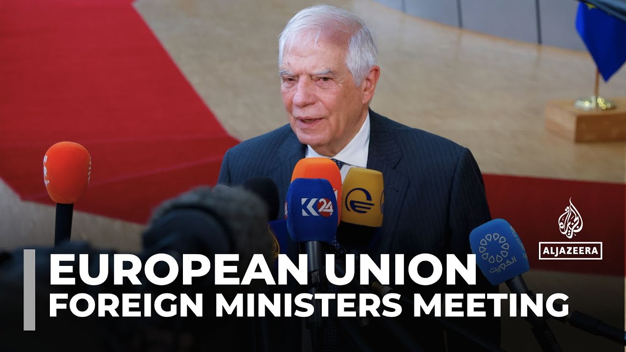 EU foreign ministers' meeting: European leaders contemplating US ...