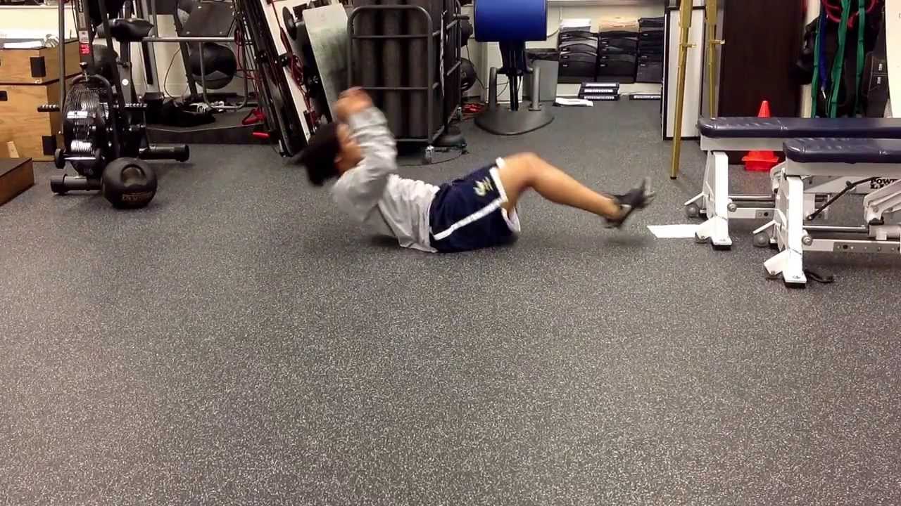 Suit case sit up - YouTube