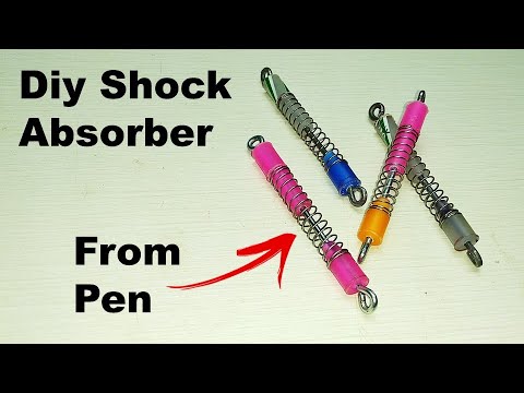 How to Make RC Truck Suspension | #diy Shock Absorber - YouTube