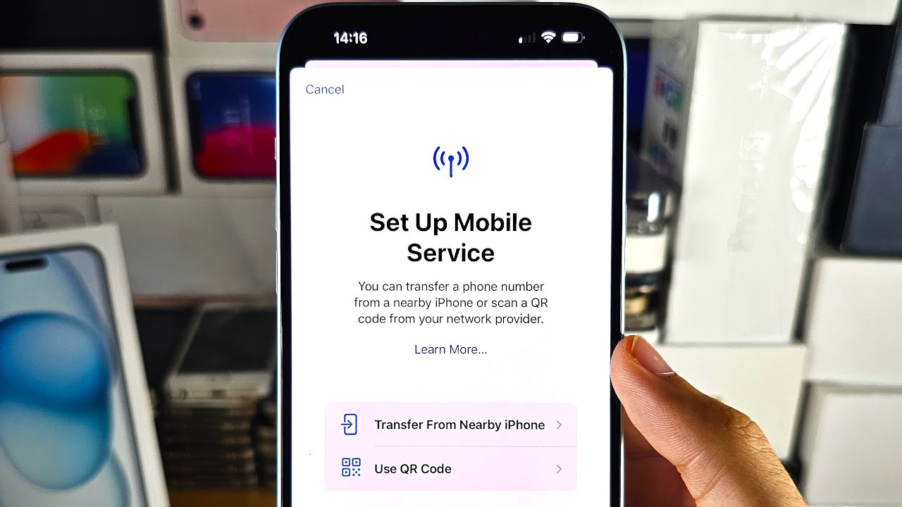 How To Activate eSIM in iPhone 15 Plus - YouTube