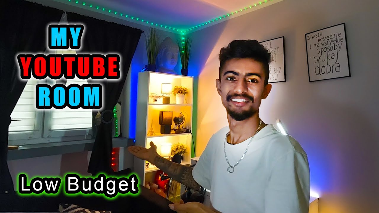My New Room Setup ! Transforming My Room into a YouTube Studio ...