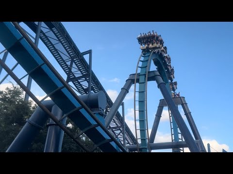 🤯POV: Scariest Floorless Run And 360-degree flips Roller Coaster🎢 - YouTube