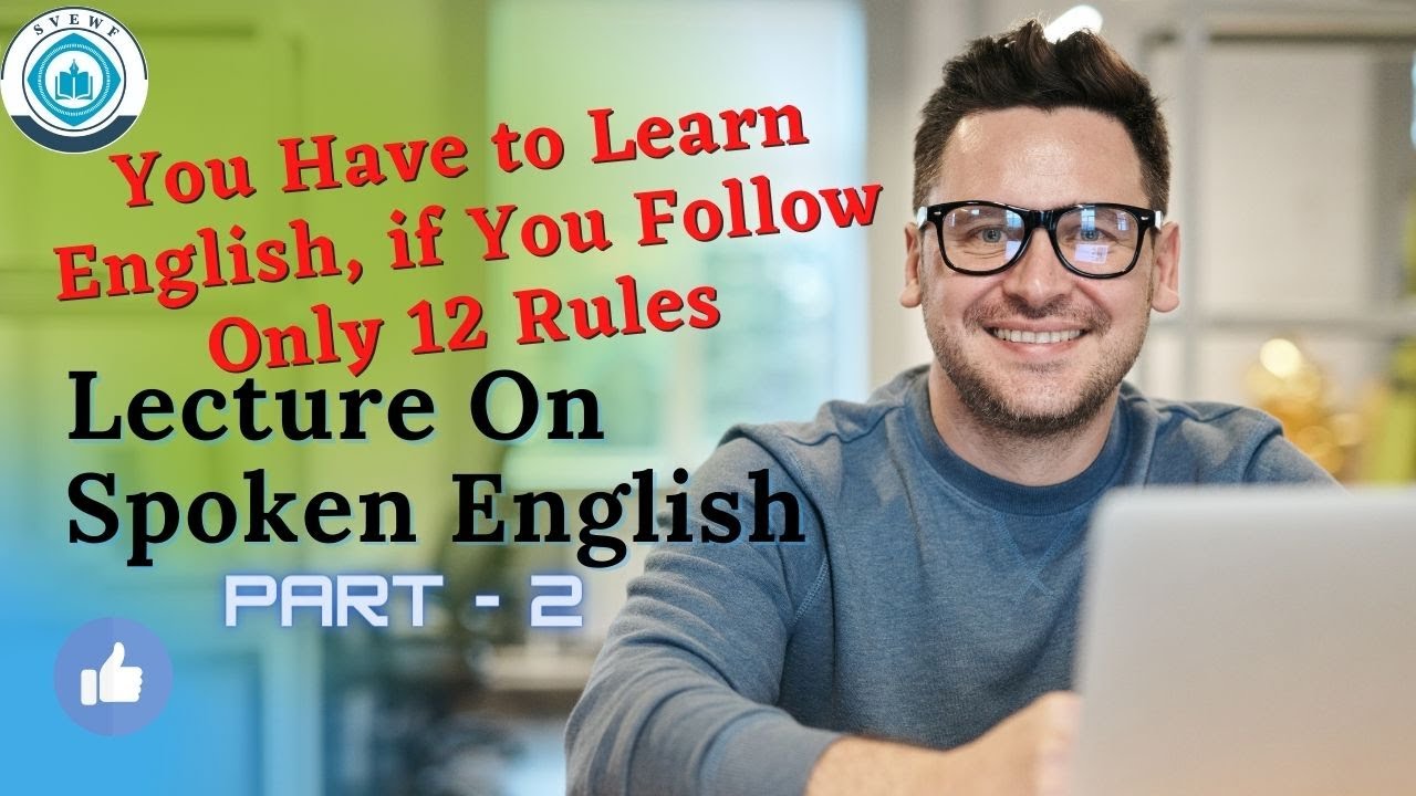 Lecture on Basic Spoken English || Beginners Level || Part - 2 - YouTube