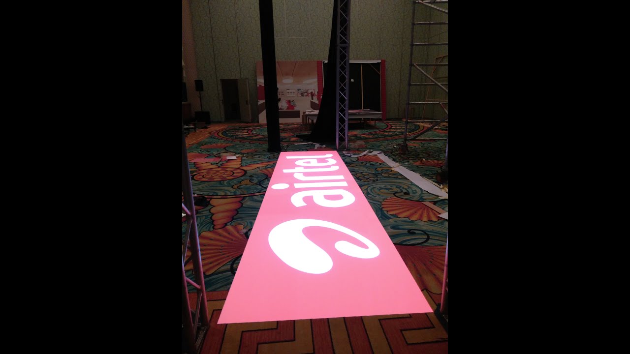 MotionMagix's Interactive Floor Walkway at Airtel Conference Dubai, UAE ...