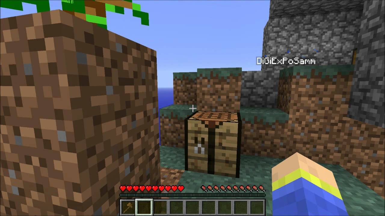 Minecraft Co-op: SkyBlock Survival With Sam Part 2 (HD) - YouTube