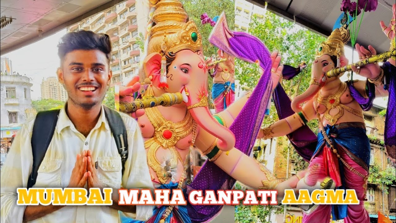 MUMBAI GANPATI MAHA AAGMAN 2024 | MAHAGANPATI AAGMAN | KALA CHAUKI MAHA ...