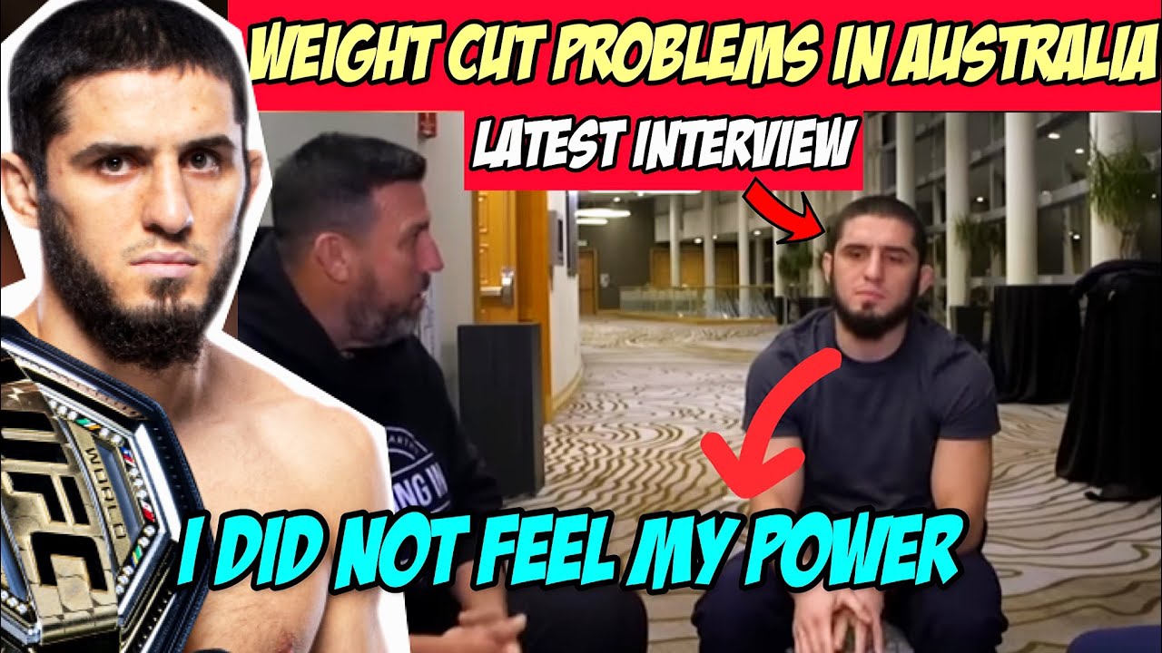 Islam Makhachev says Weight Cut issues Caused For bad performance ...