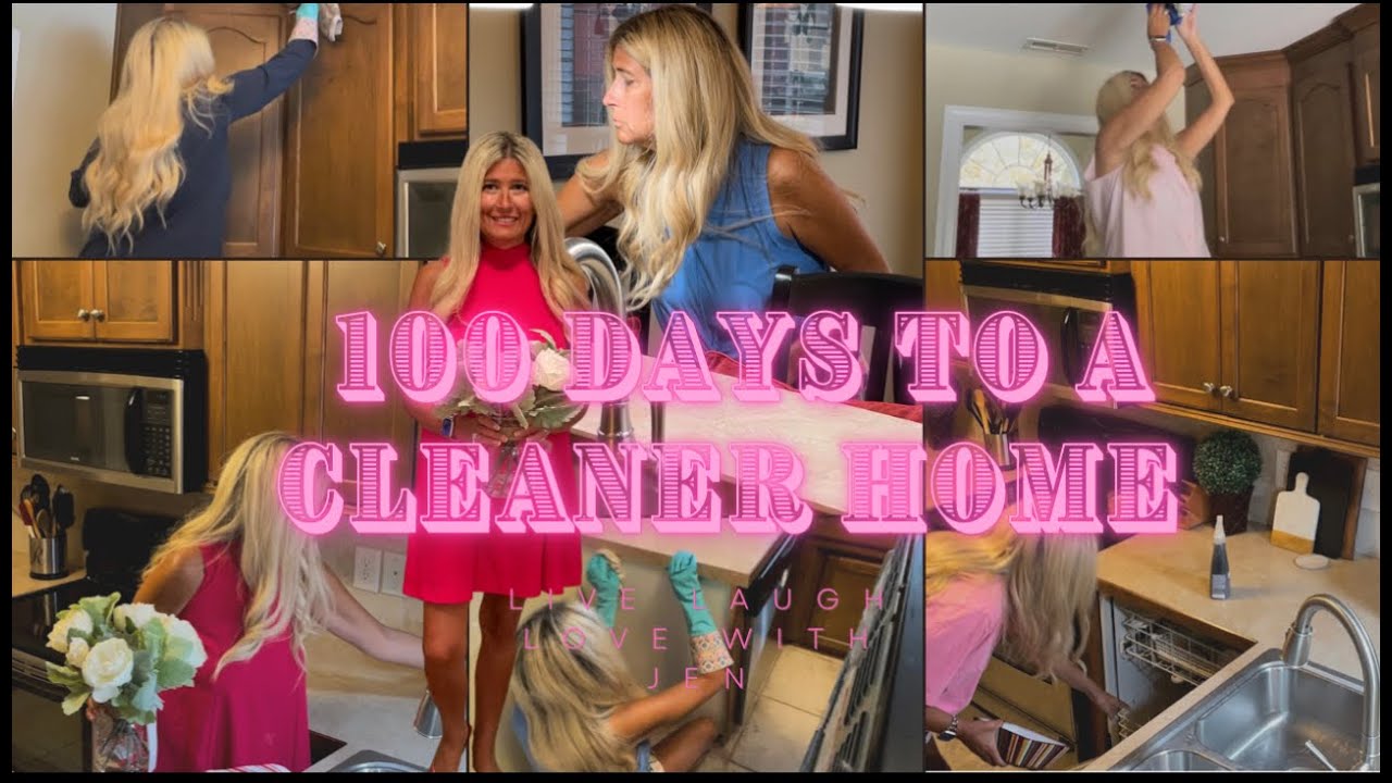 100 Days To A Cleaner Home: Week 7 | Kitchen Deep Clean | CLEANING ...