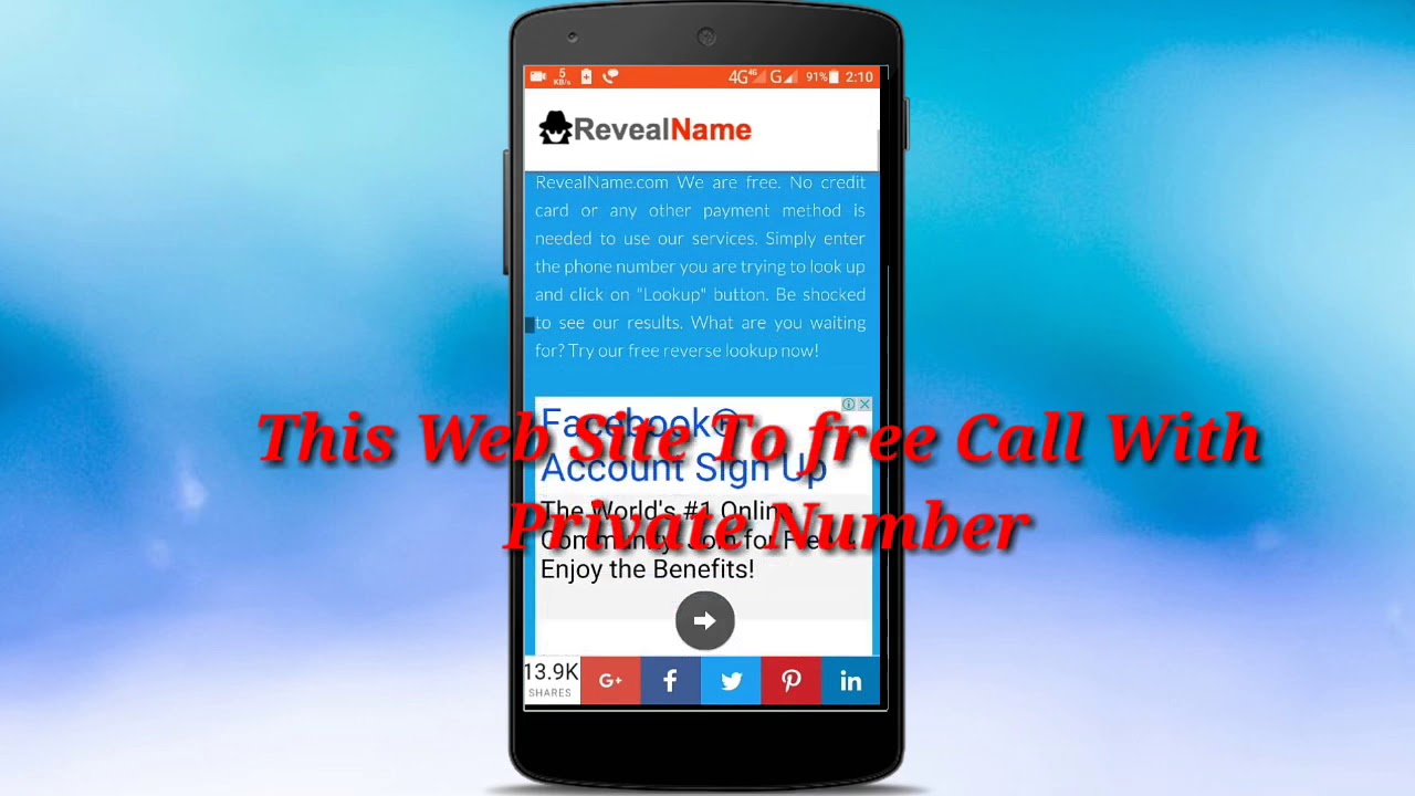 How To Call Private Number With Free YouTube how-to-call-private-number-with-free-youtube