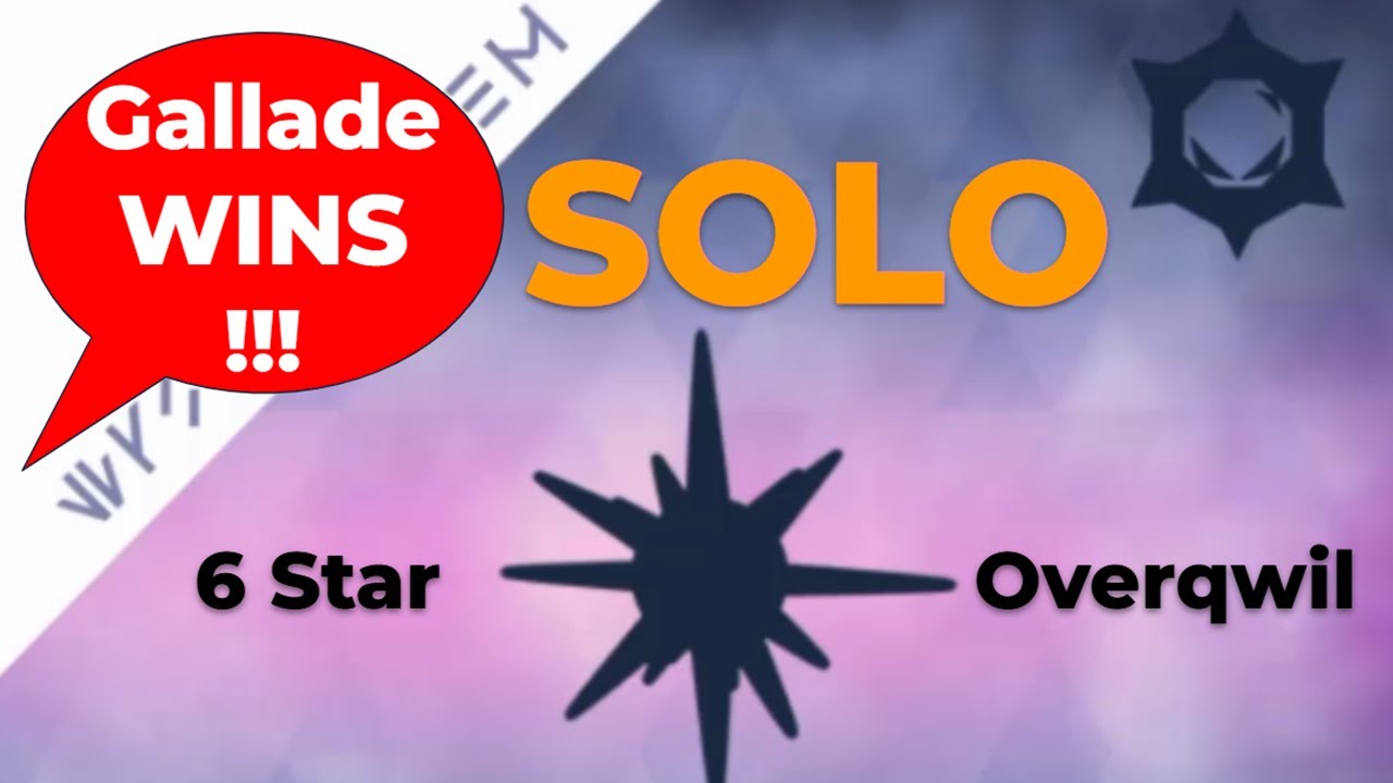 How to SOLO 6 star Overqwil Rock Tera Type - Gallade - Pokemon Scarlet ...