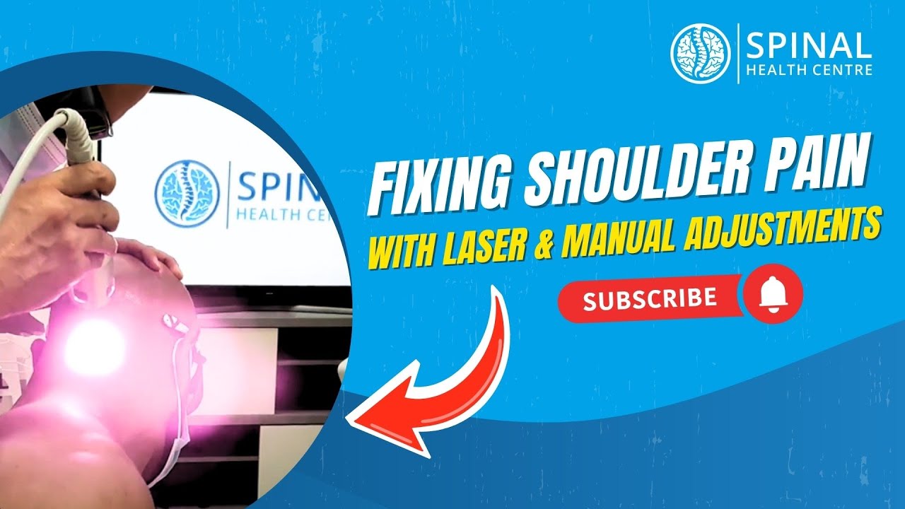FIXING SHOULDER PAIN WITH LASER & MANUAL ADJUSTMENTS - YouTube