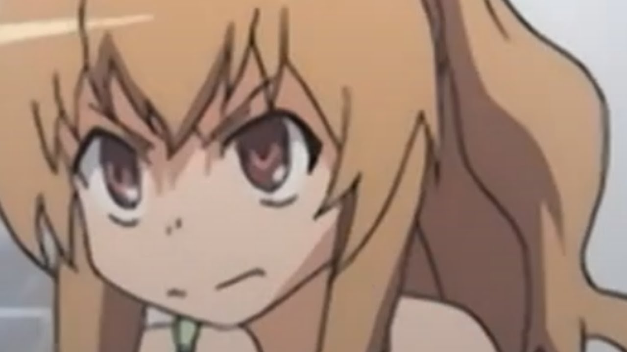 Toradora! - I love Taiga's face in this scene - YouTube