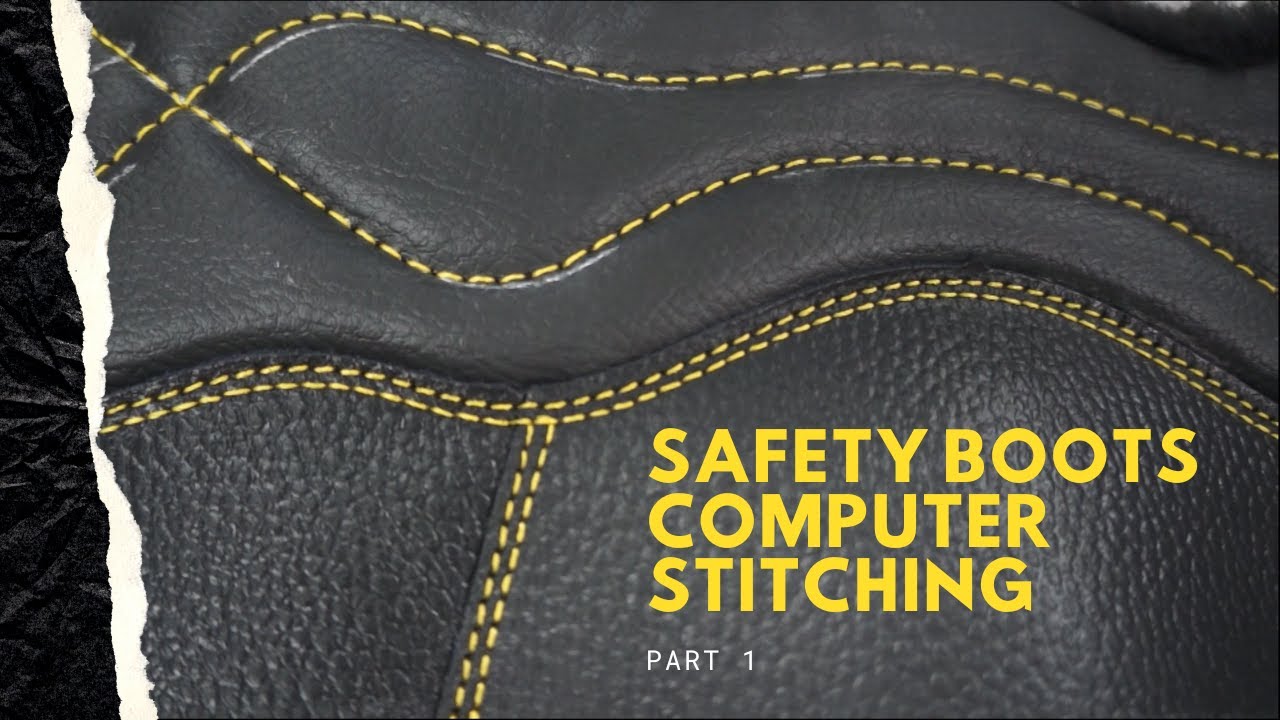 2 in 1. Summer and winter safety shoes stitching - YouTube
