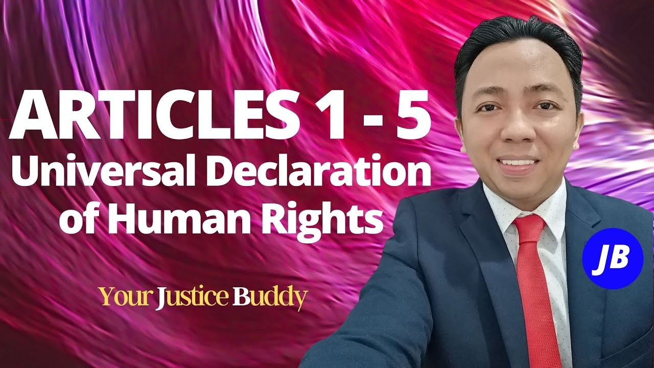 Articles 1 to 5: Universal Declaration of Human Rights (Bar, and ...