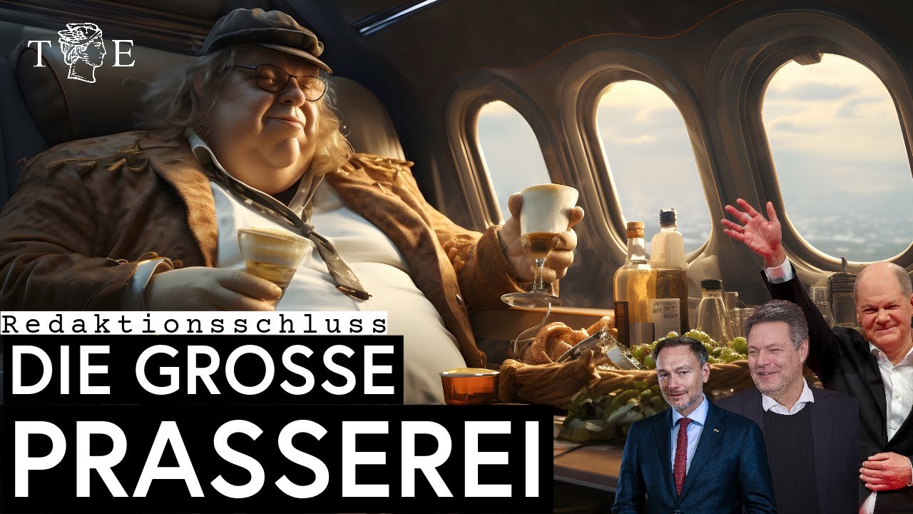 Das große Prassen - Die Ampel verzecht das letzte Geld ...
