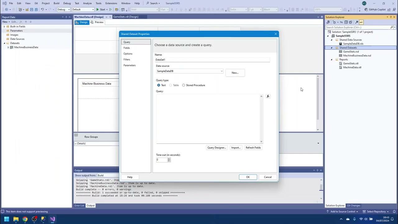 SSRS - Adding Parameters to Reports - YouTube