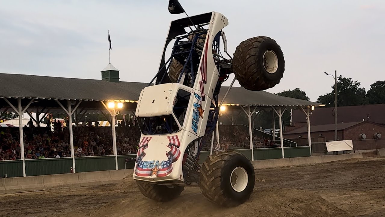 All Star Monster Truck Tour Crown Point, IN Highlights (08/03/24 ...