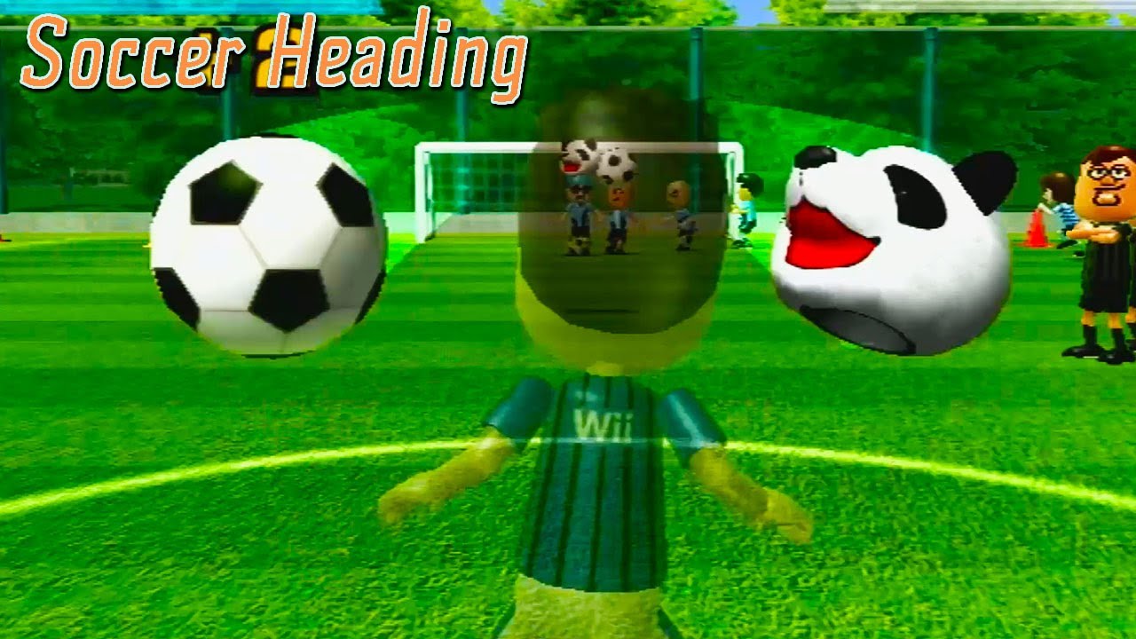 Soccer Heading - Wii Fit Balance Games - YouTube