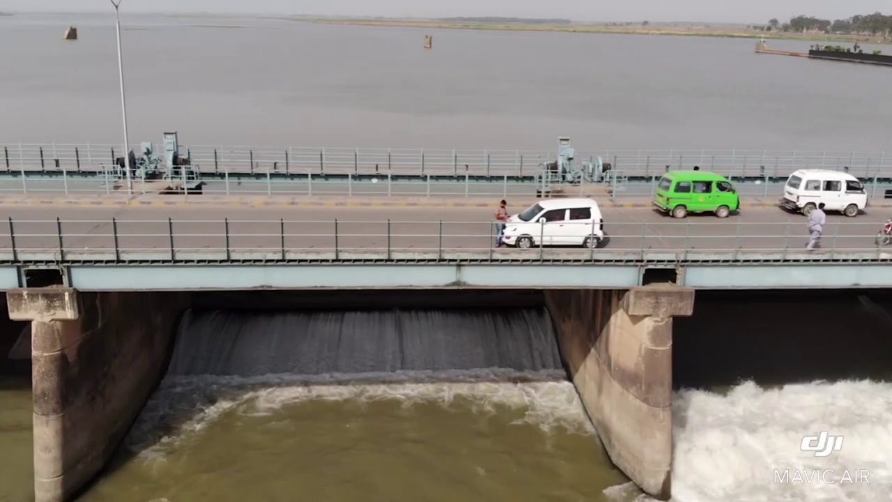 Head marala in drone view 2018 - YouTube