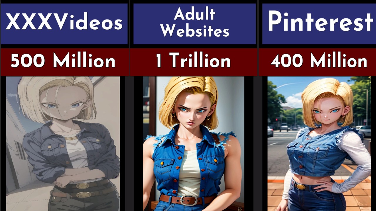 Android 18 Most Viral images that crossed millions of Views | Anime ...