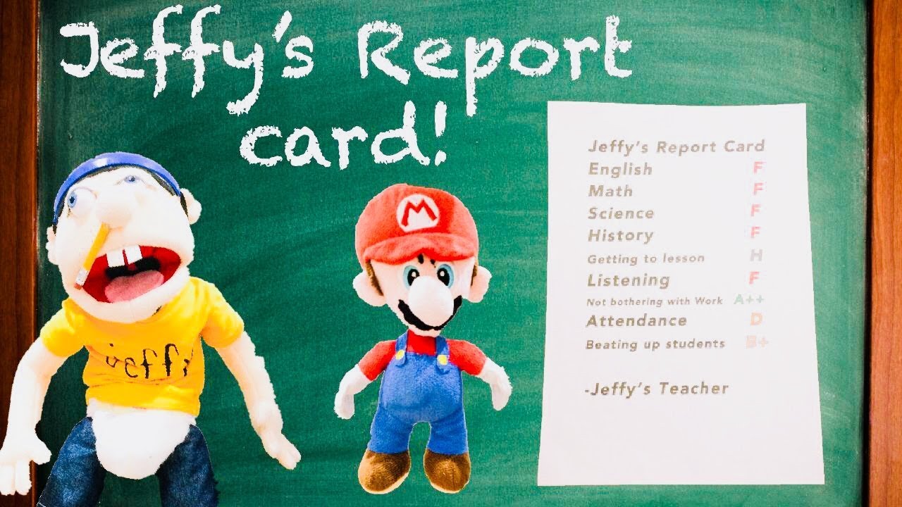 Jeffy's Report Card! - YouTube