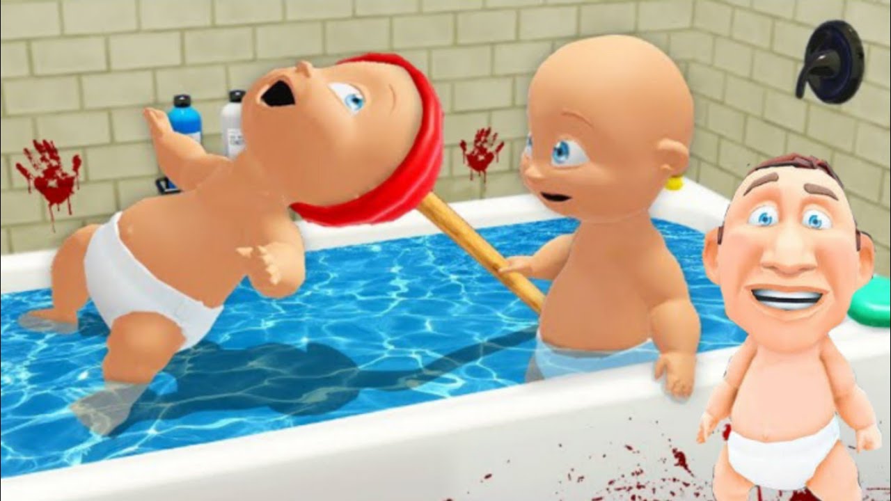 "🤯 Epic Pranks: Inside BOSS BAD Baby's Bathroom - Craziest Father House ...