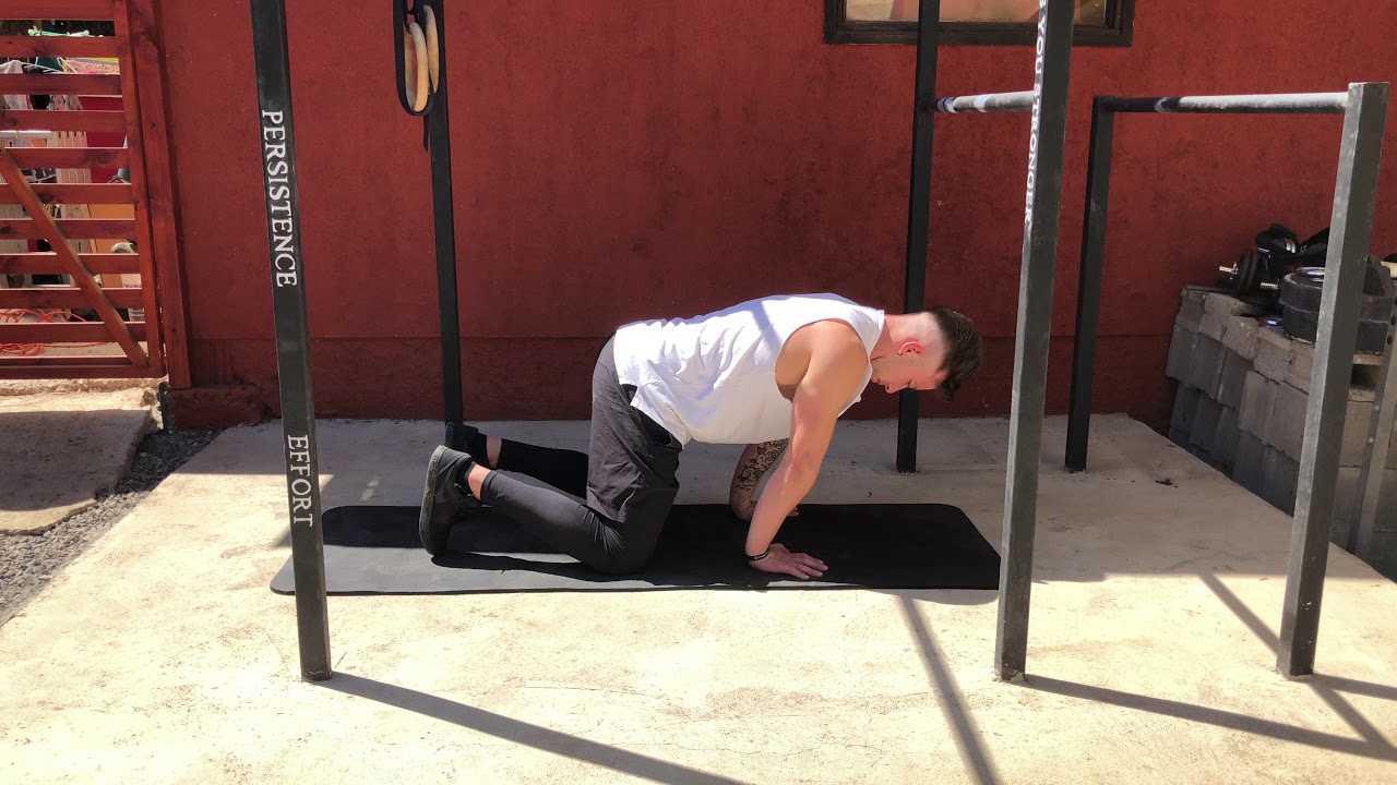 Wrist mobility clock quadruped position - YouTube