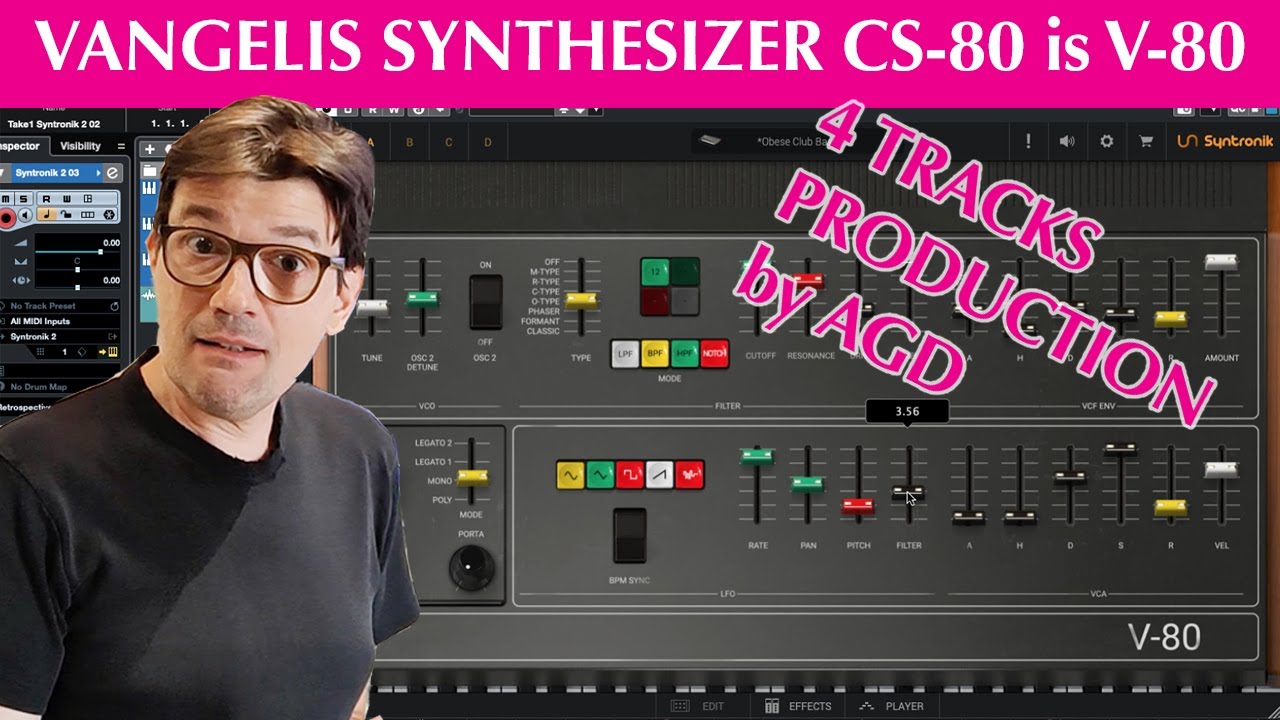 Syntronik V-80 (the Vangelis Synthesizer CS-80) | @AGDugros - YouTube