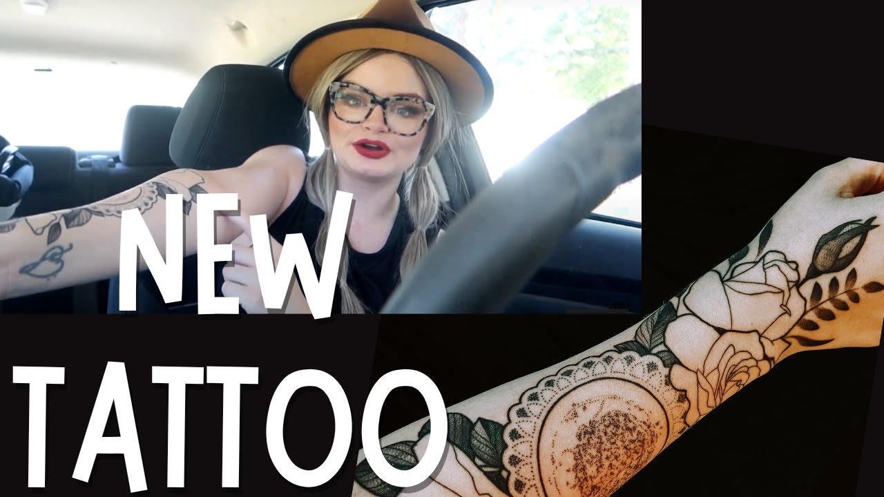 Getting An Embryo Tattoo | Starting My Sleeve - YouTube