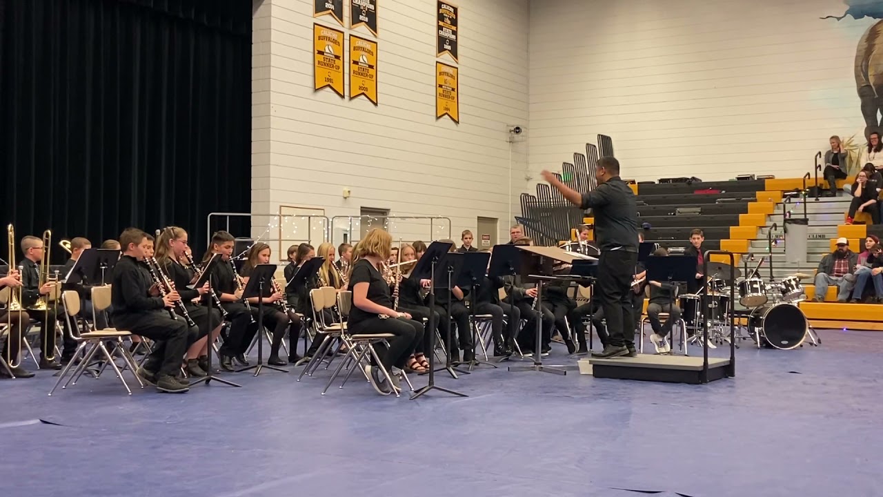 Caliche School Winter Concert 2021 Elementary Band - YouTube