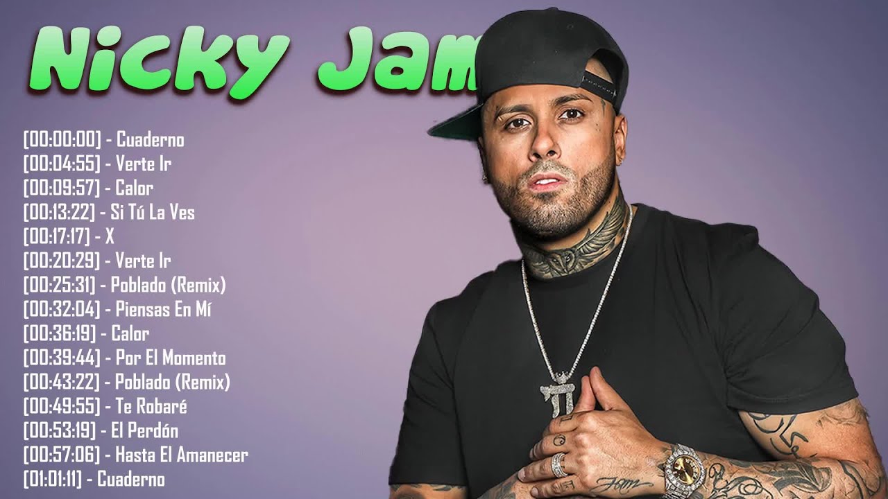 Nicky Jam – Grandes éxitos latinos con El Perdón y X junto a J Balvin ...