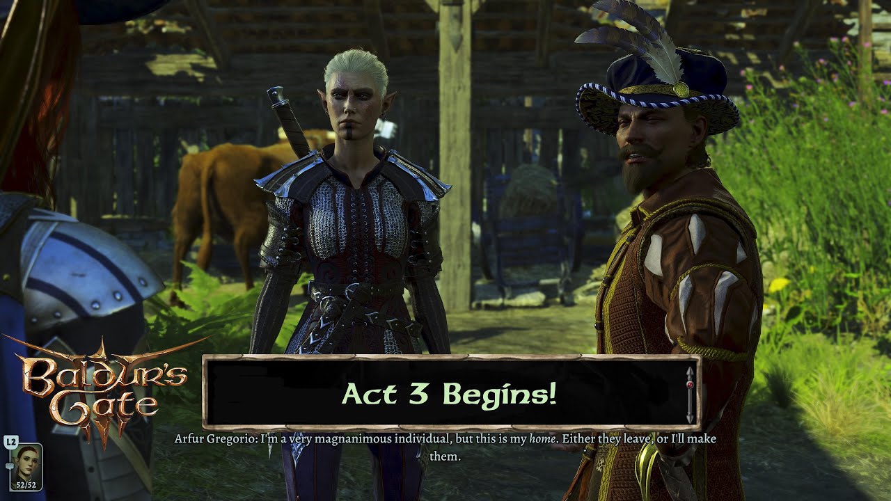 Beginning of Act 3: Meeting Yenna and Exploring Arfur's Mansion ...