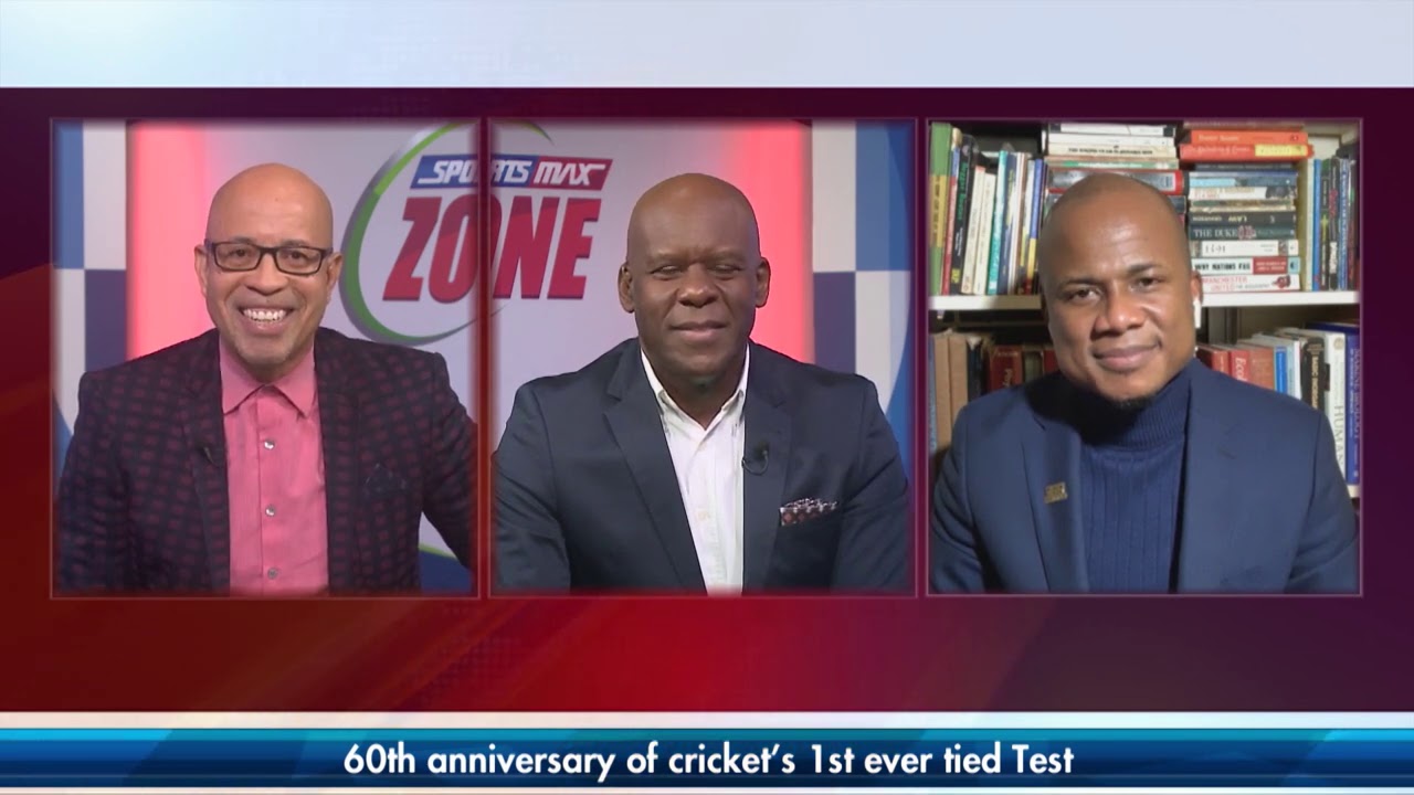 Reminiscing on Cricket's 1st ever tied Test | SportsMax Zone - YouTube