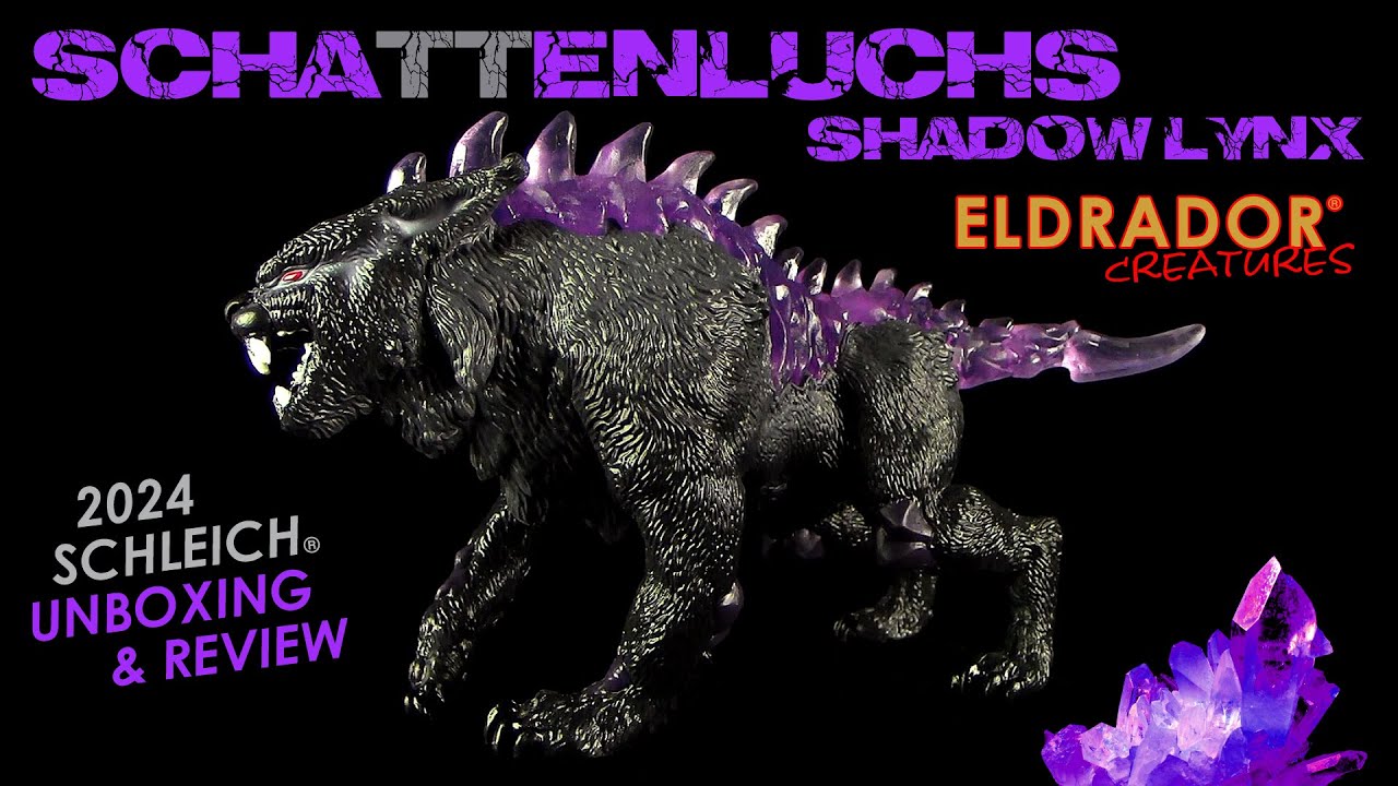 Schleich ® Eldrador ® Creatures - Schattenluchs / Shadow Lynx / Lynx ...