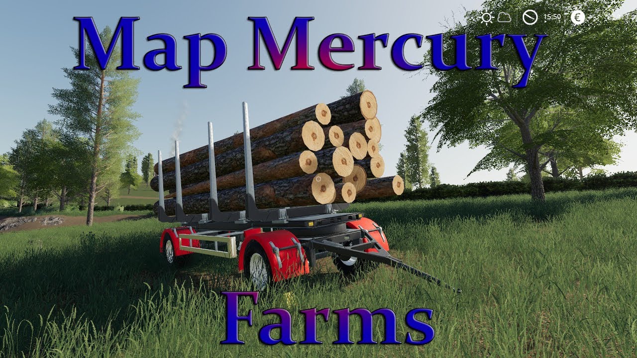 ( XBOX - PS4 - PC ) FS19 / Mercury Farms / On Test Le Bois - YouTube