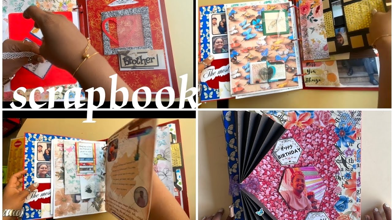 Handmade personalized Scrapbook for Office Colleagues Friends Unique ...