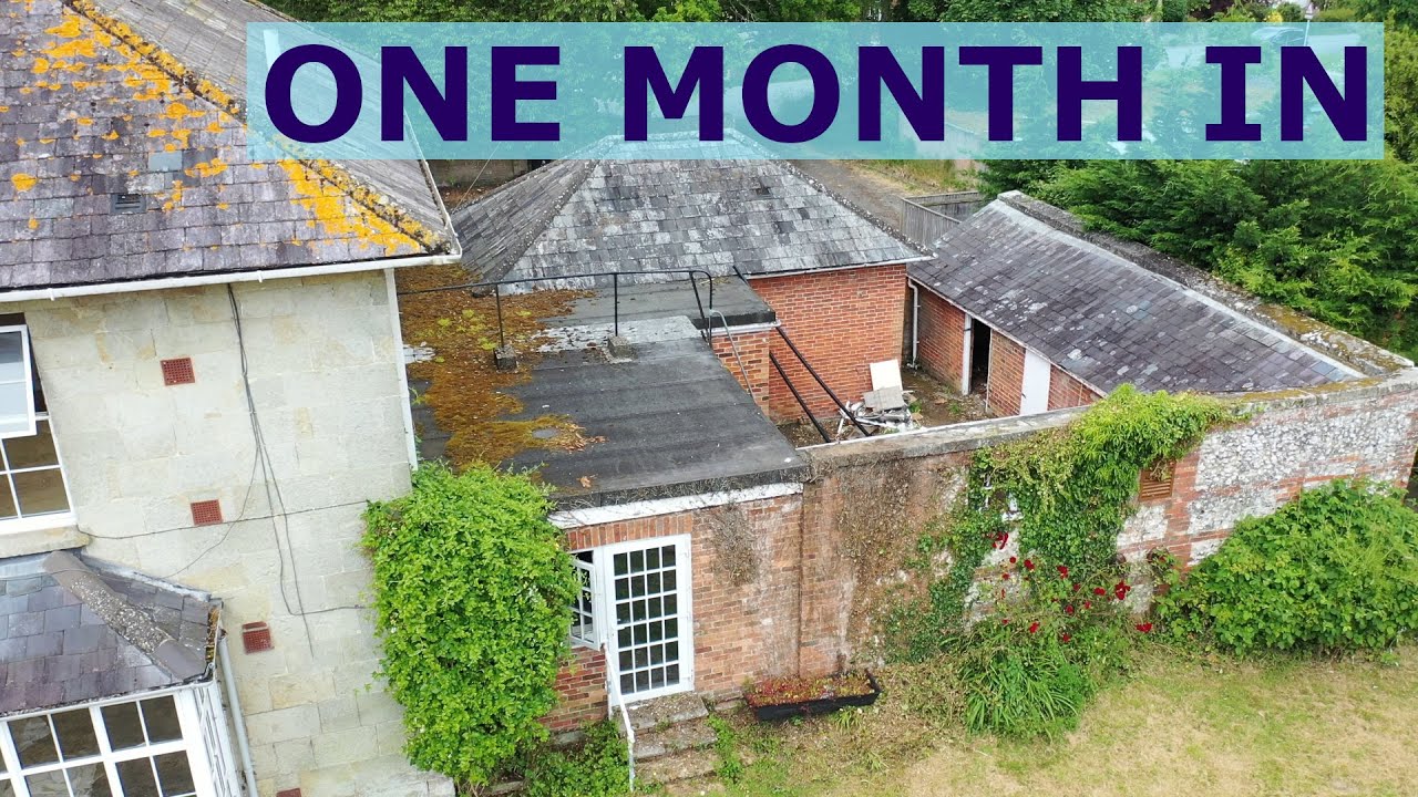 We've been renovating this Rectory for a month! - YouTube