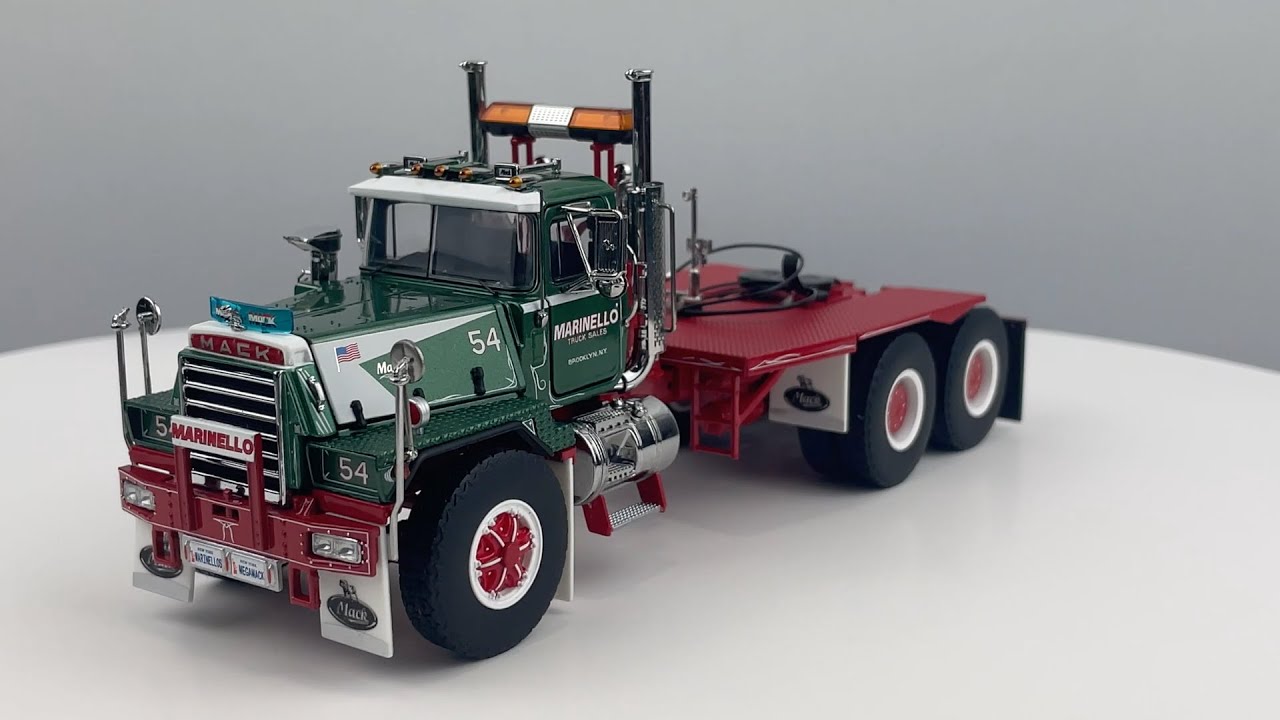 360 view of the Mega Mack...Marinello Truck Sales 1990 Mack RD822SX ...