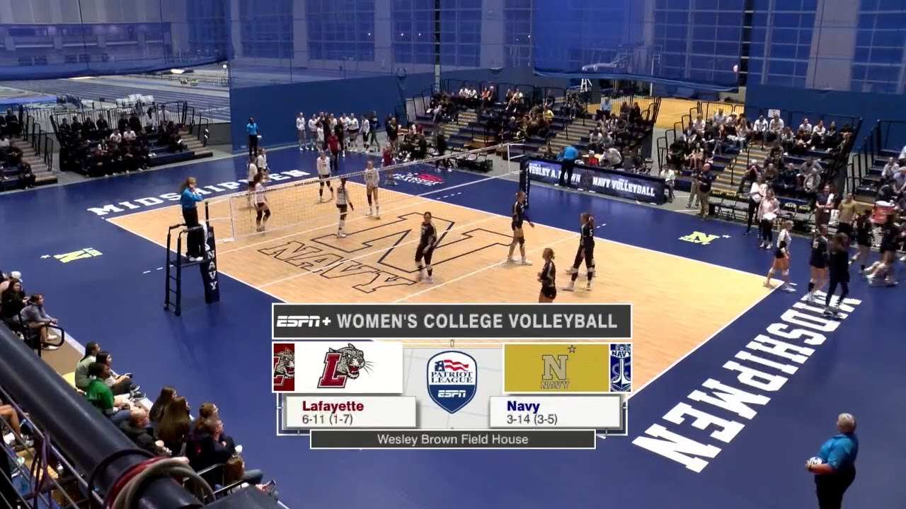 Highlights: Navy Volleyball vs. Lafayette (10/19/24) - YouTube