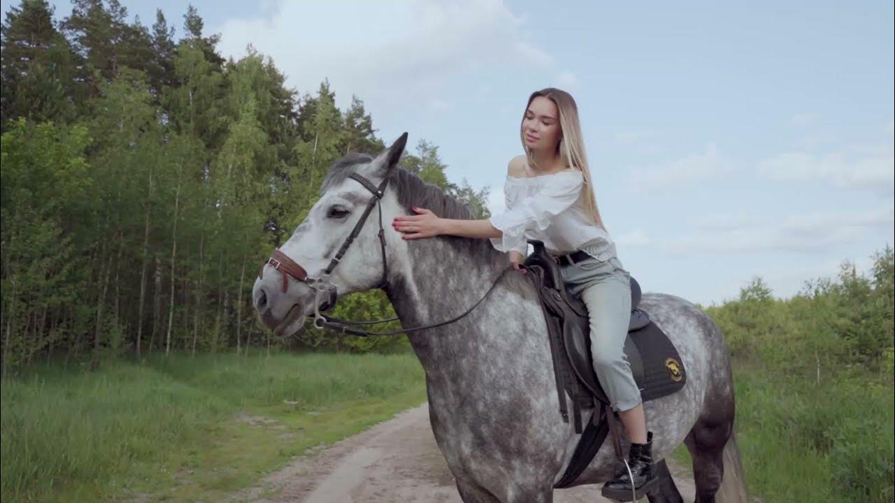 Конная прогулка с фотографом - YouTube