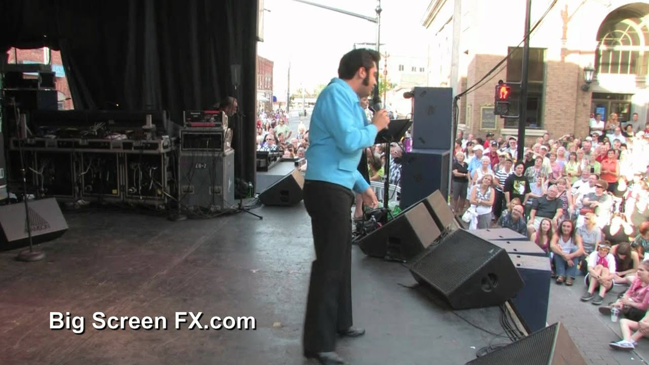 Justin Shandor Collingwood Elvis Festival 2011 - YouTube