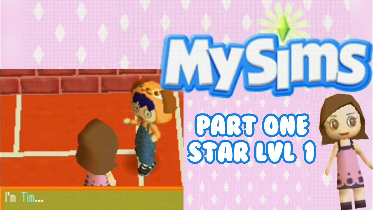Playing My Sims for the Nintendo DS! (Part 1) - YouTube