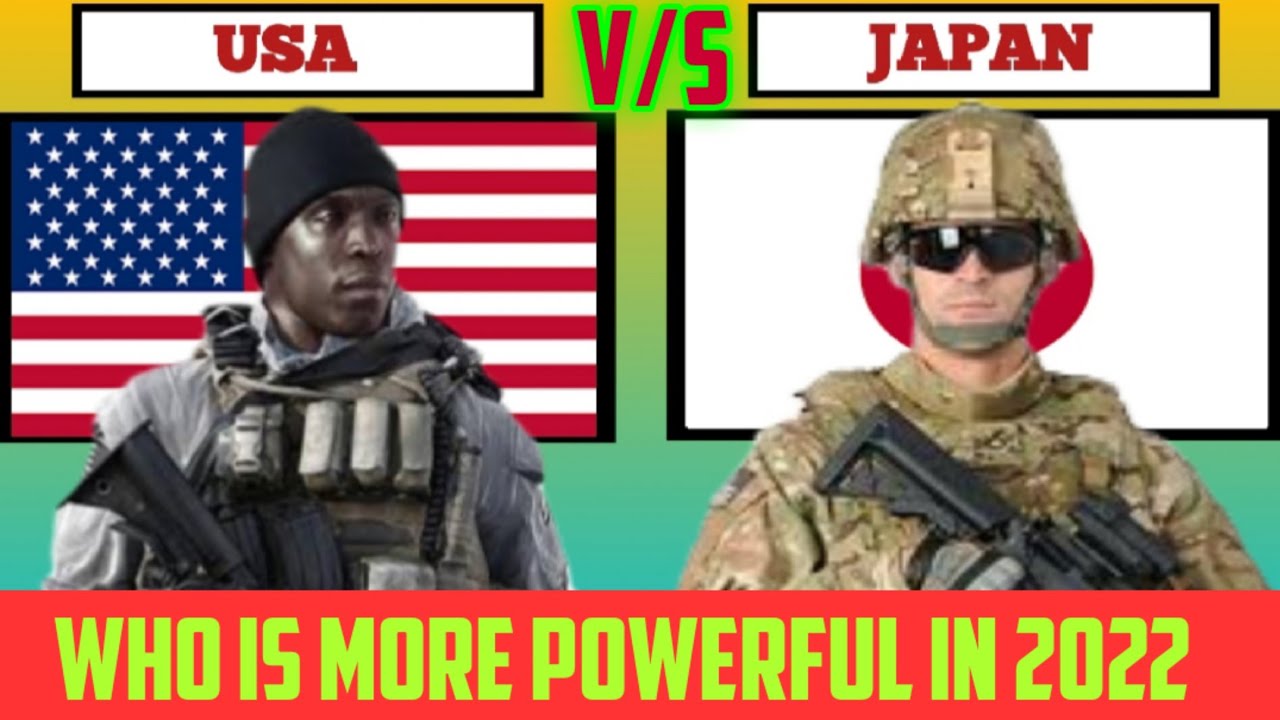 USA vs Japan Military Power Comparison 2022 | War military Strength ...