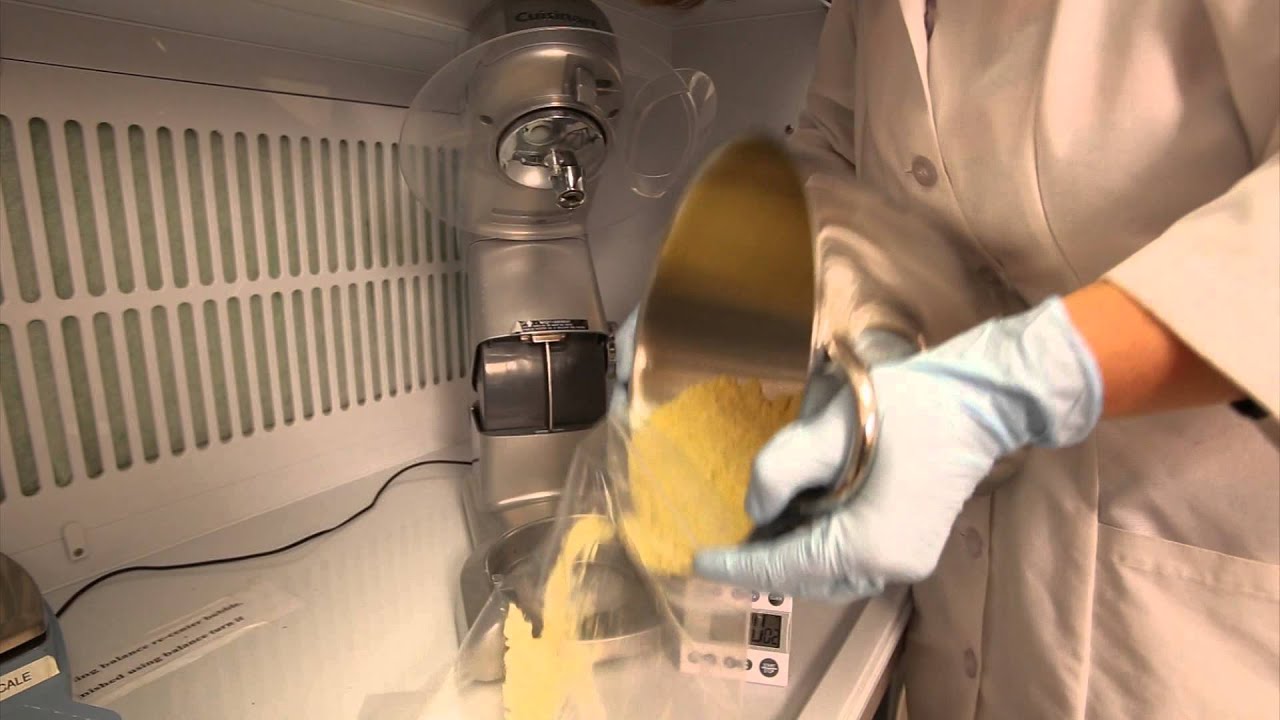 How to grind and sample corn for Mycotoxin testing - YouTube
