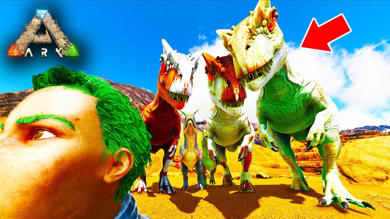EINDELIJK EEN LEGER VAN MEGA STERKE ALPHA DINO'S TEMMEN IN ARK ANNUNAKI ...