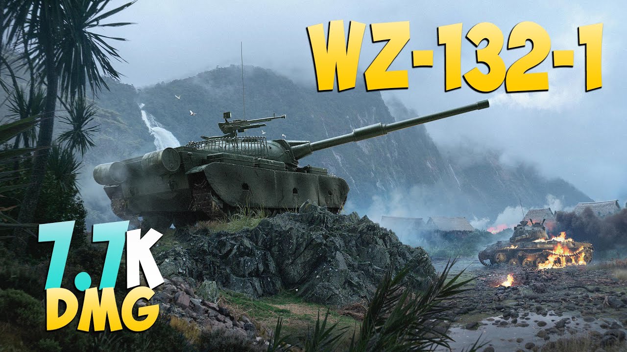 WZ-132-1 - 8 Kills 7.7K DMG - Rare! - World Of Tanks - YouTube