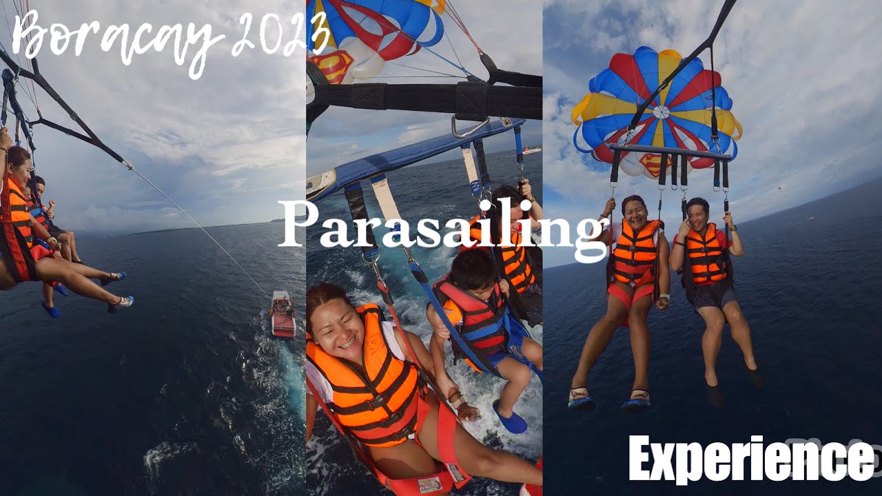 Parasailing Experience 360 | Boracay travel 2023 - YouTube