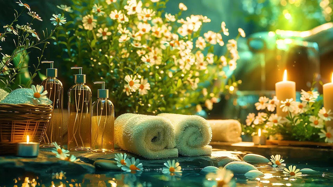 Relaxing Music with Water Sounds 🌿 Stress Reliever • Relieves ...