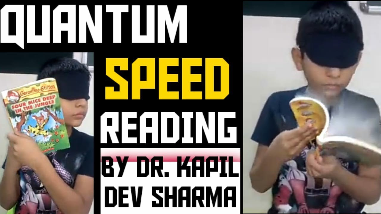 Quantum speed reading Kids | Read any Book in 20 minutes | How to Read ...