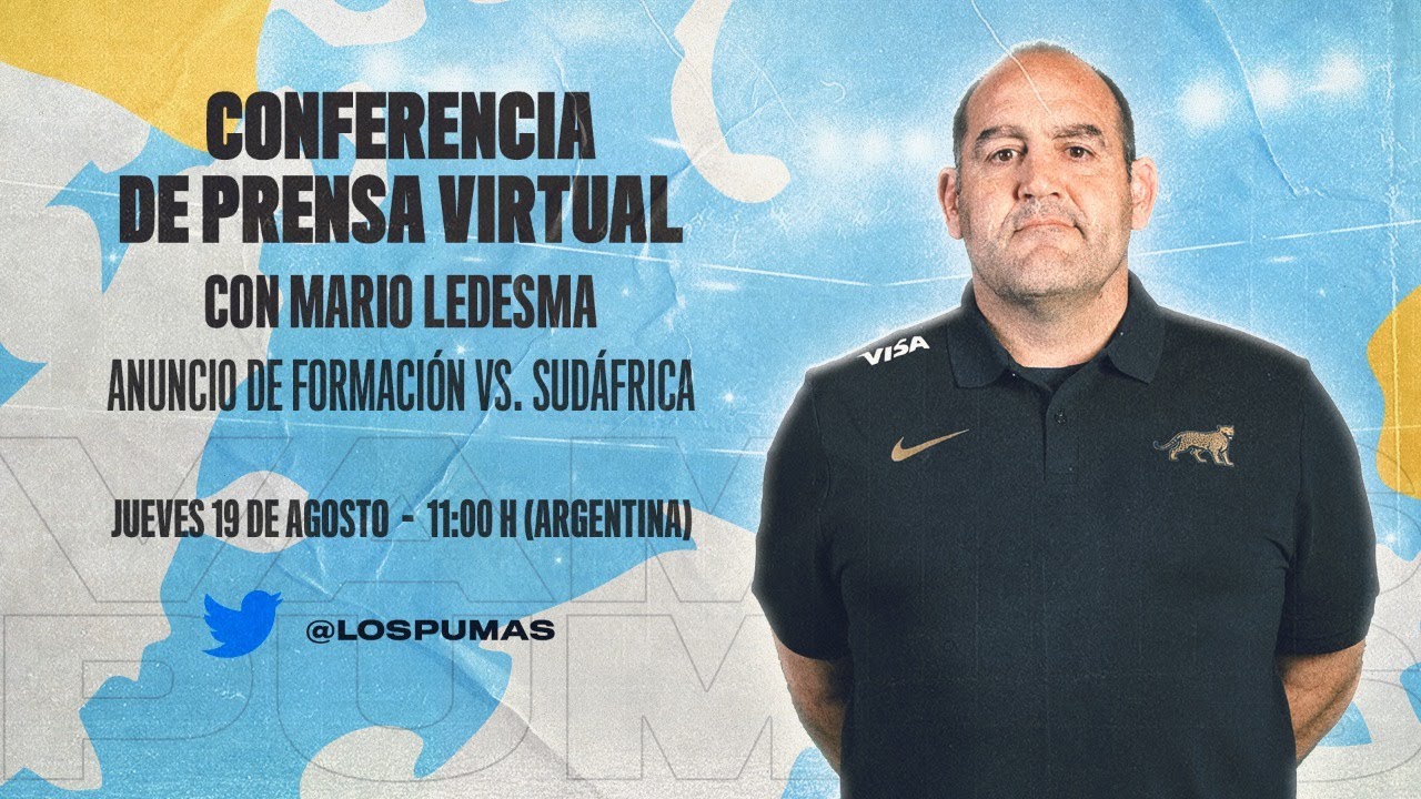 Conferencia de prensa de Mario Ledesma - YouTube